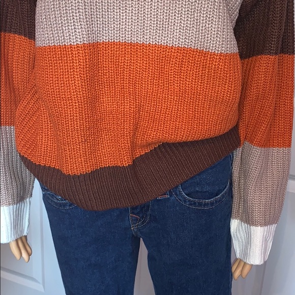Private Label | Sweaters | Colorblock Sweater | Poshmark